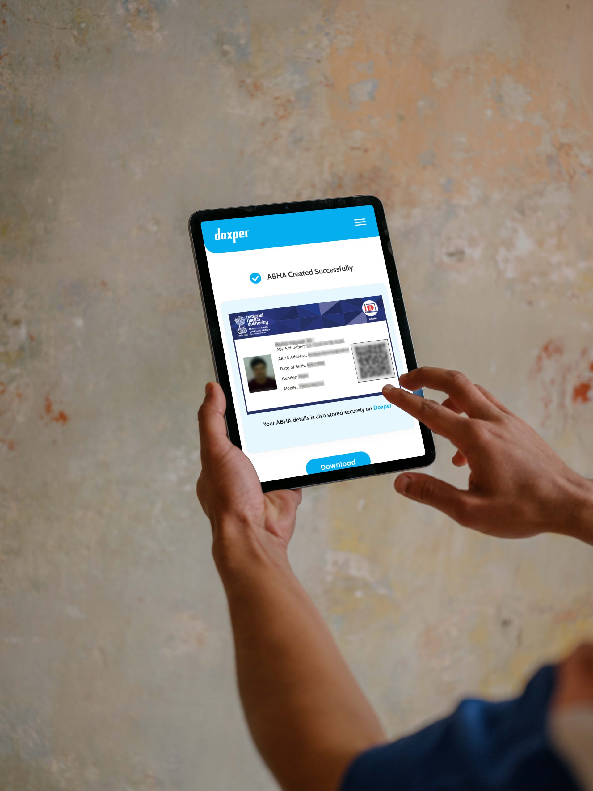 Create ABHA - Doxper